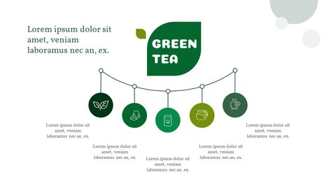 Green Tea Presentation PowerPoint Templates Design