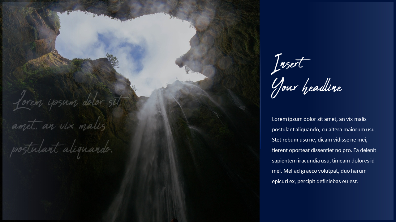 Waterfall Slide Presentation