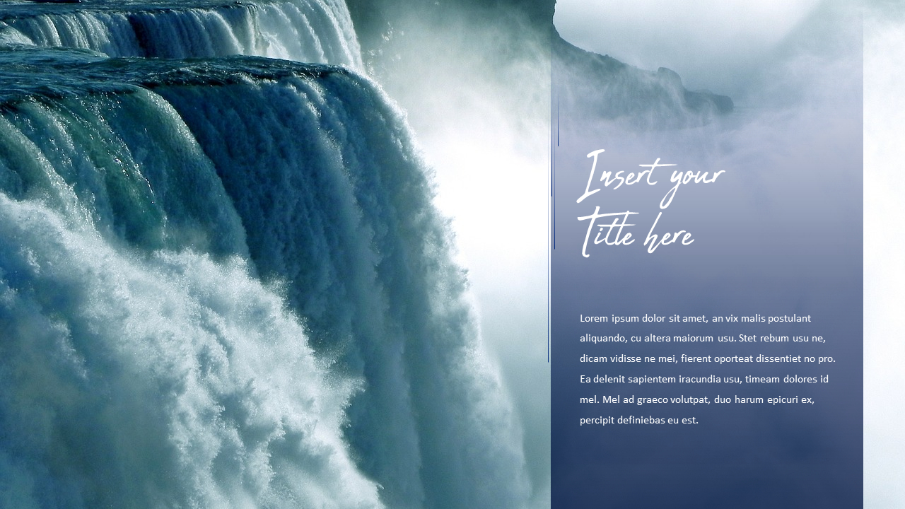 Waterfall Slide Presentation