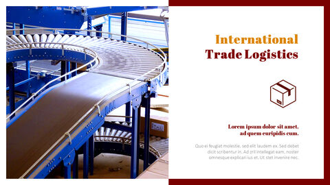 International trade logistics PowerPoint Slides