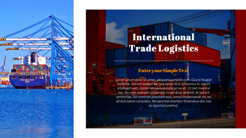 Logística de comercio internacional Diapositivas de powerpoint