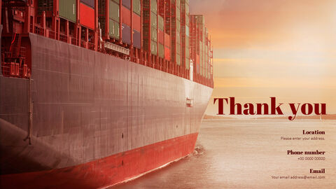 International trade logistics PowerPoint Slides