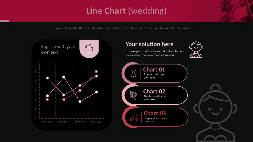 Line Chart (Wedding)|Area