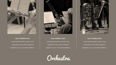 Orchestra PowerPoint Templates for Presentation
