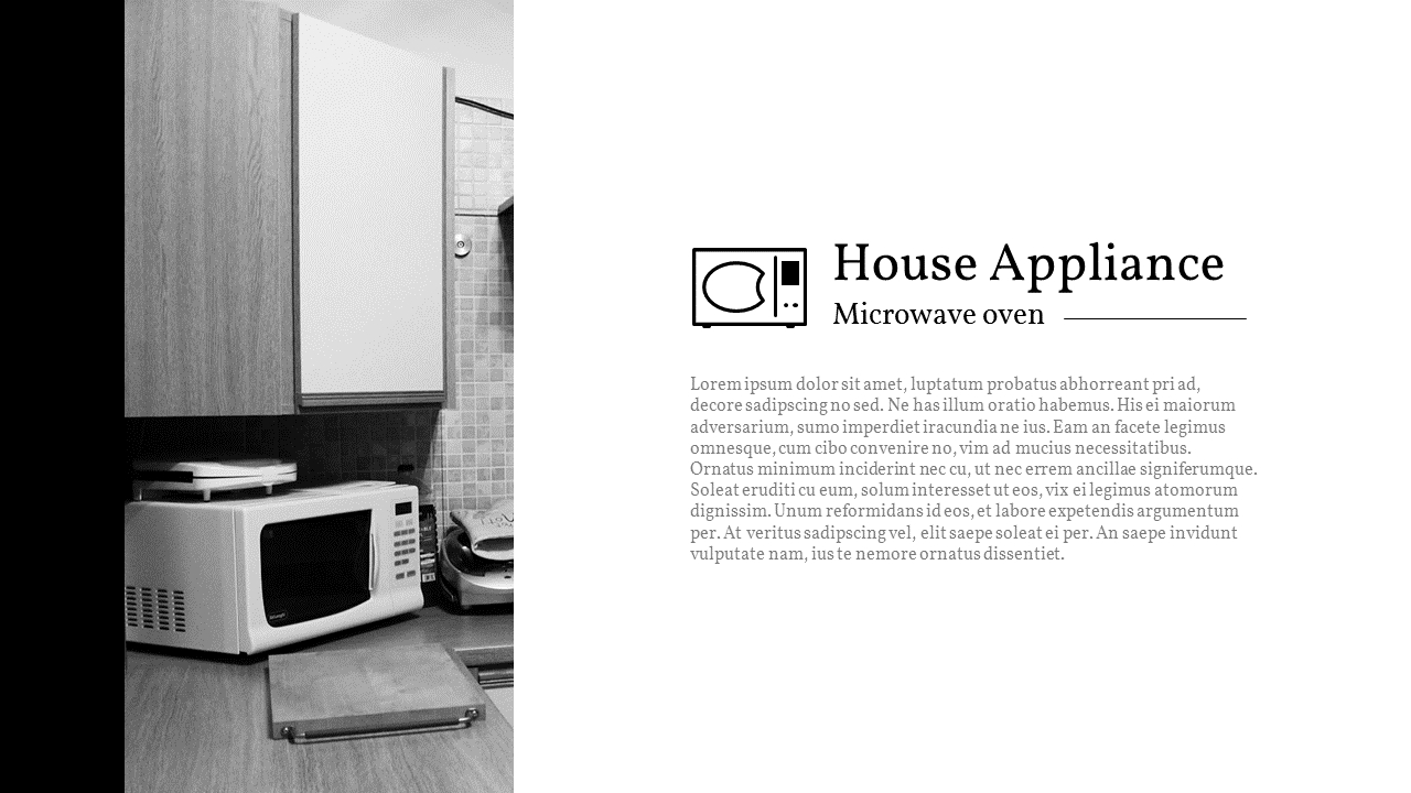 House Appliance Theme Presentation Templates