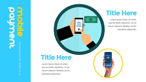 Mobile Payment Simple Templates Design