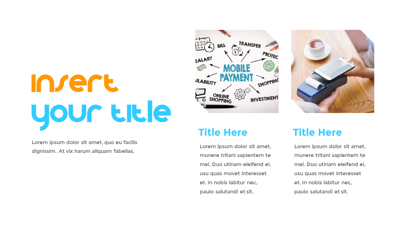 Mobile Payment Simple Templates Design
