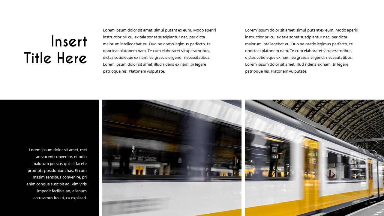 Subway PowerPoint Presentation Examples