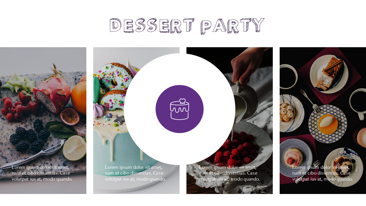 Dessert Theme PPT Templates