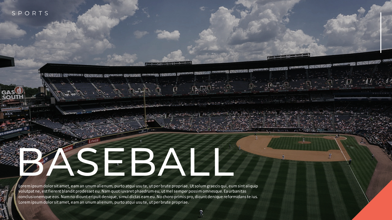 Let’s Play Baseball Game PowerPoint Presentation Examples