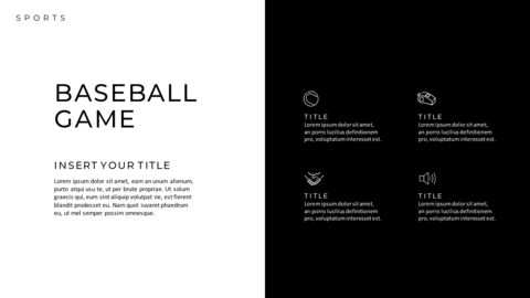 Let’s Play Baseball Game PowerPoint Presentation Examples