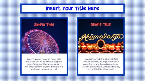 Amusement Park PPT Templates Design