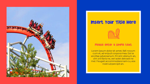 Amusement Park PPT Templates Design