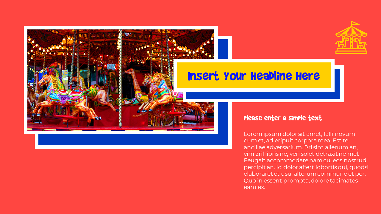 Amusement Park PPT Templates Design