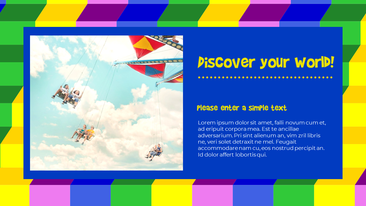 Amusement Park PPT Templates Design