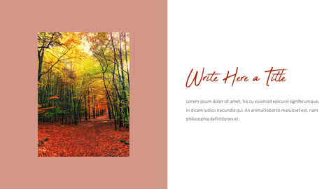 Fall Theme PPT Templates