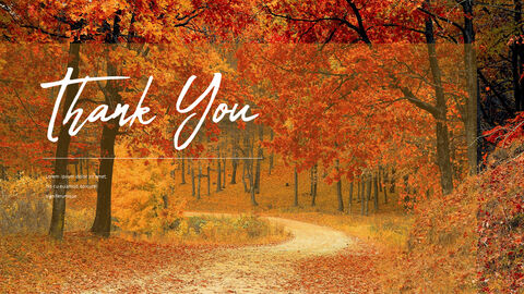 Fall Theme PPT Templates