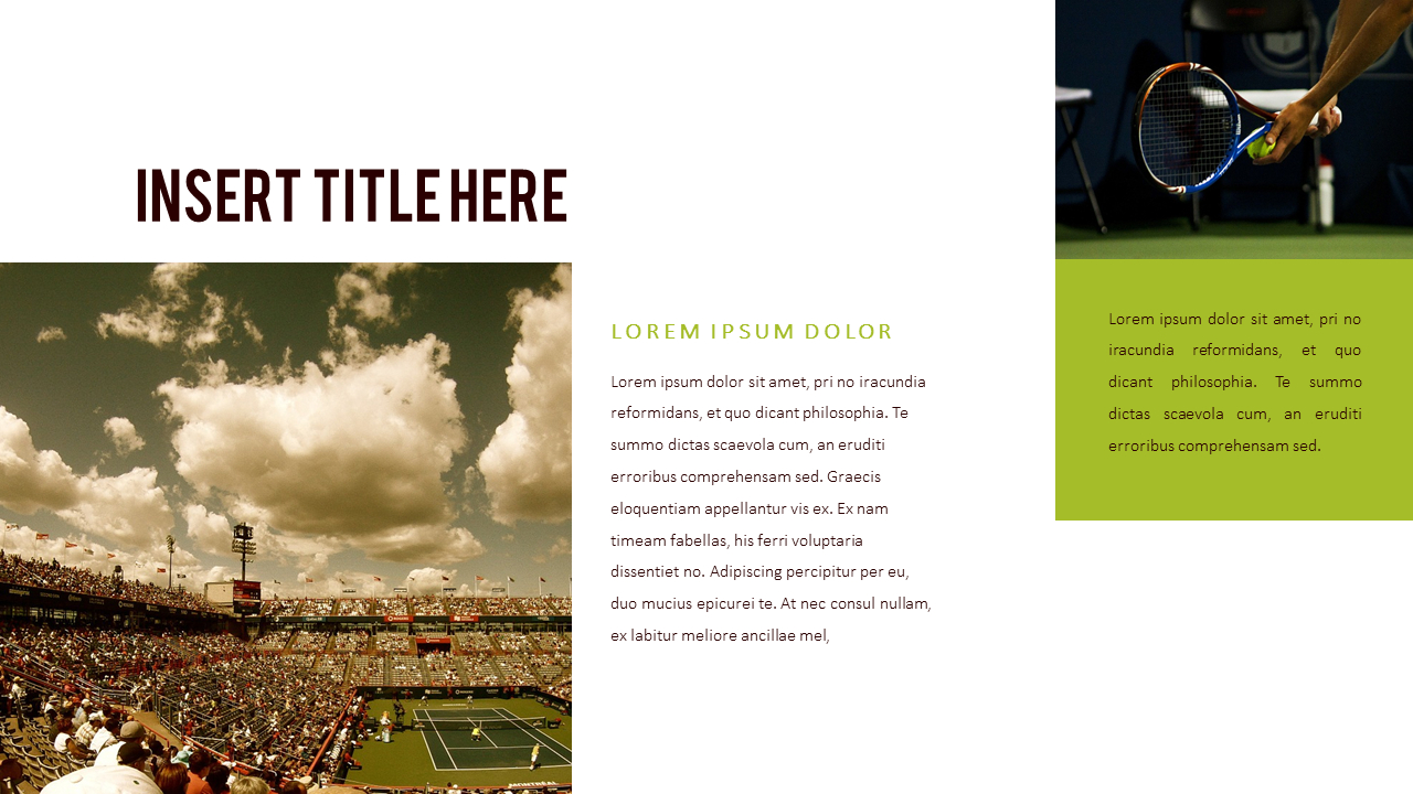 Tennis Best PowerPoint Templates