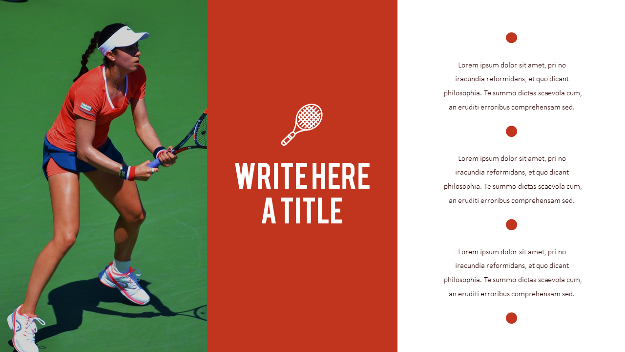 Tennis Best PowerPoint Templates