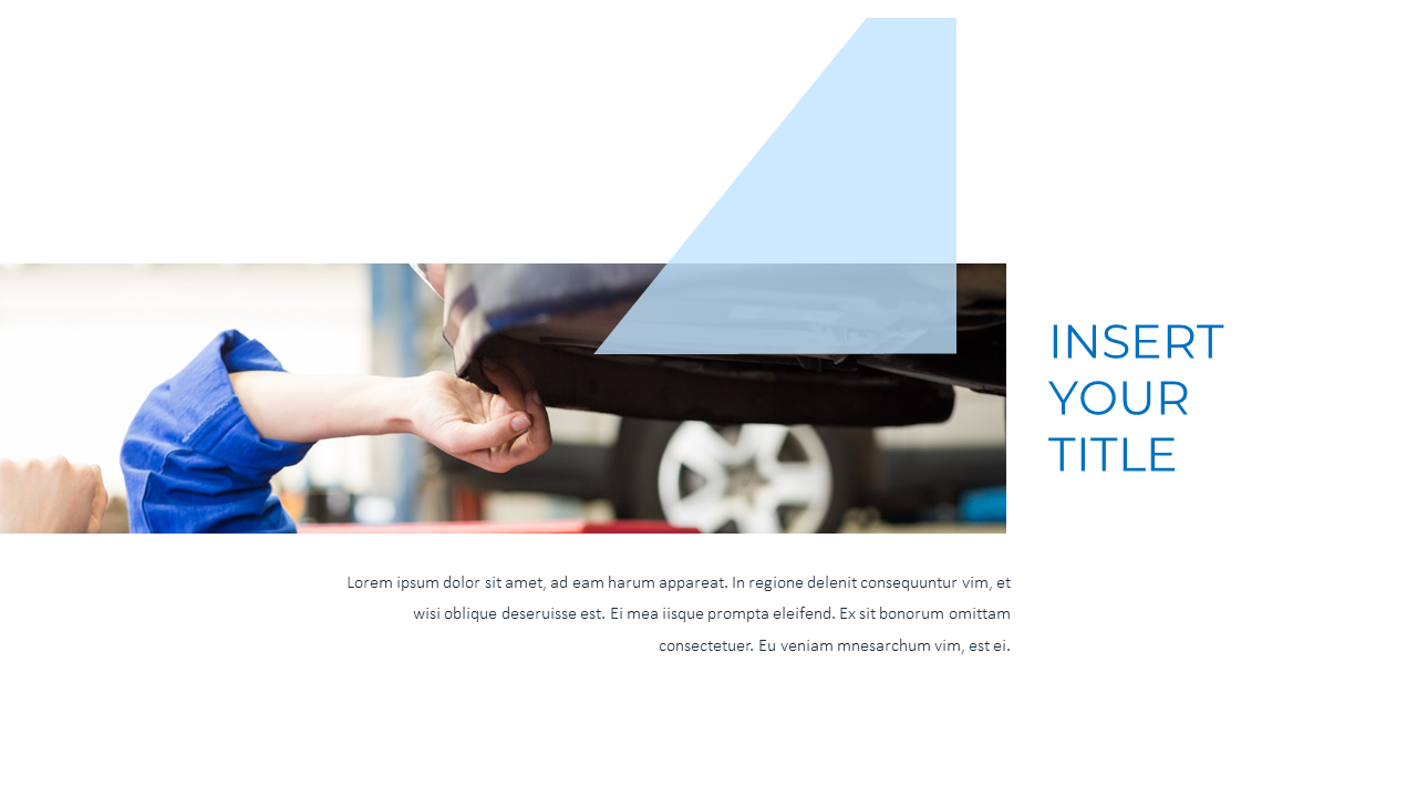 Auto Repair Shop PowerPoint Design Download