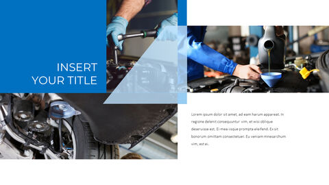 Auto Repair Shop PowerPoint Design Download