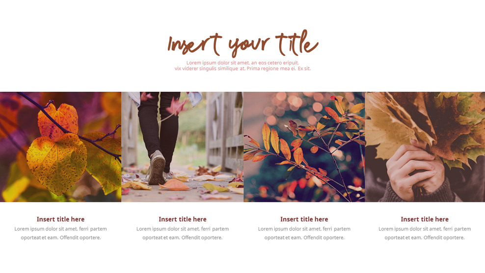 Autumn Season Simple Templates