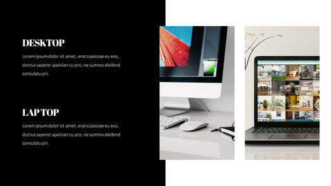 Computadora de escritorio y portátil Plantillas para presentaciones de ...