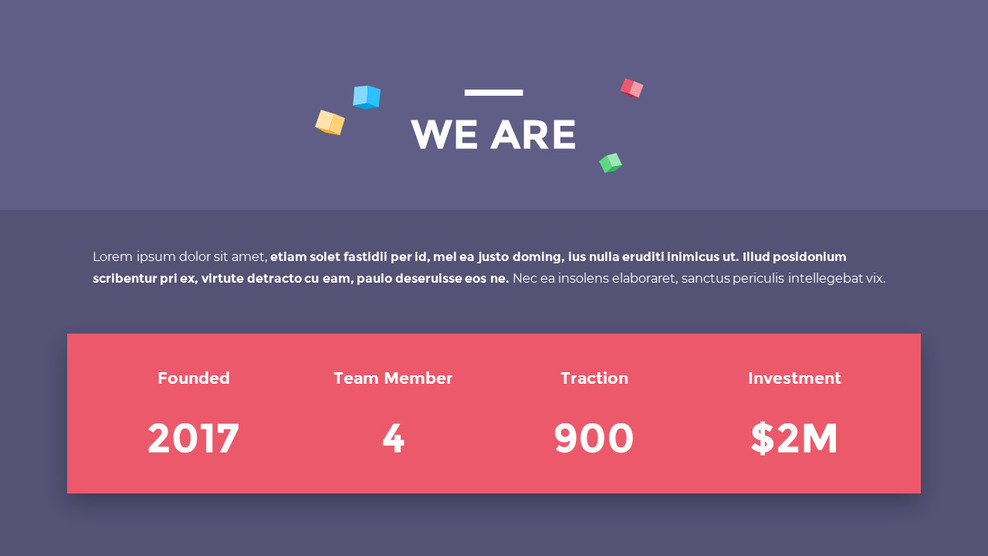 Financial Business Creative Report PPT Templates Design