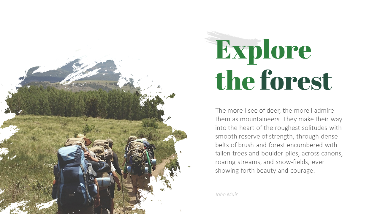 Forest PowerPoint Templates Multipurpose Design