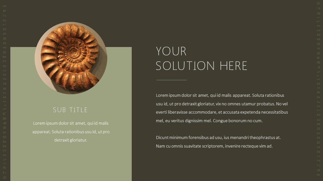 Fossil Templates PPT