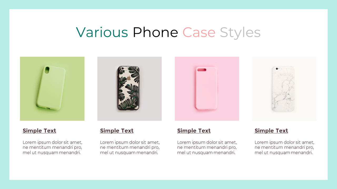Mobile Accessories Templates for PowerPoint