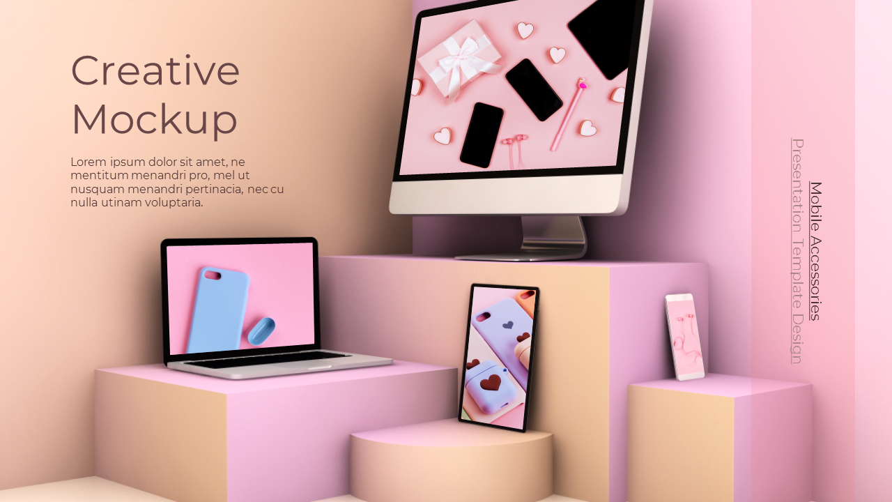 Mobile Accessories Templates for PowerPoint