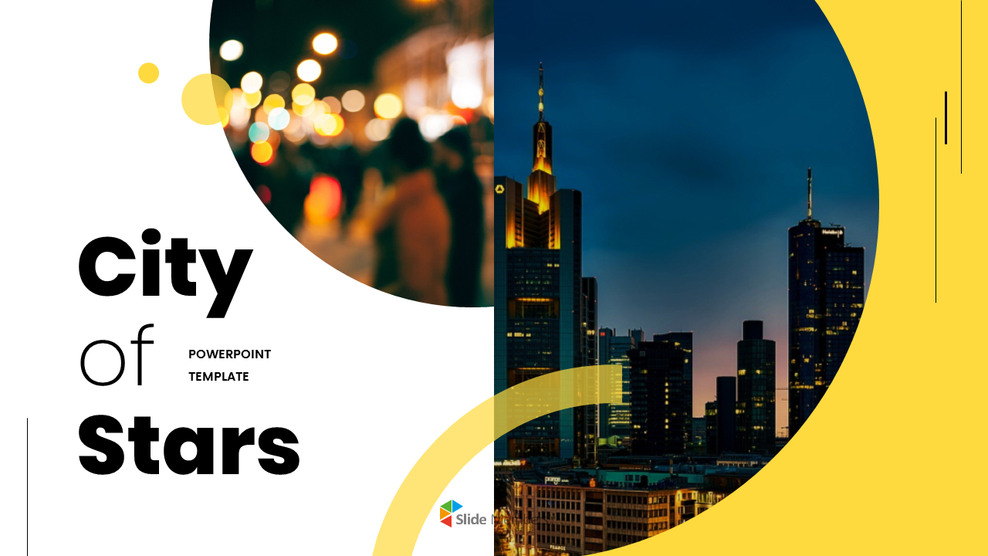 City of Stars PowerPoint Templates Design
