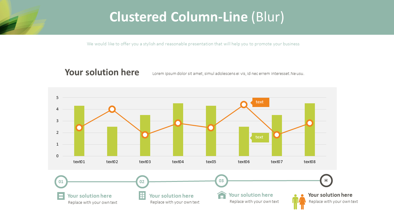 Clustered Column-Line (Blur)