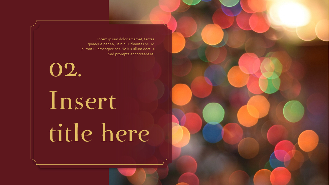 Merry Christmas PowerPoint Templates for Presentation
