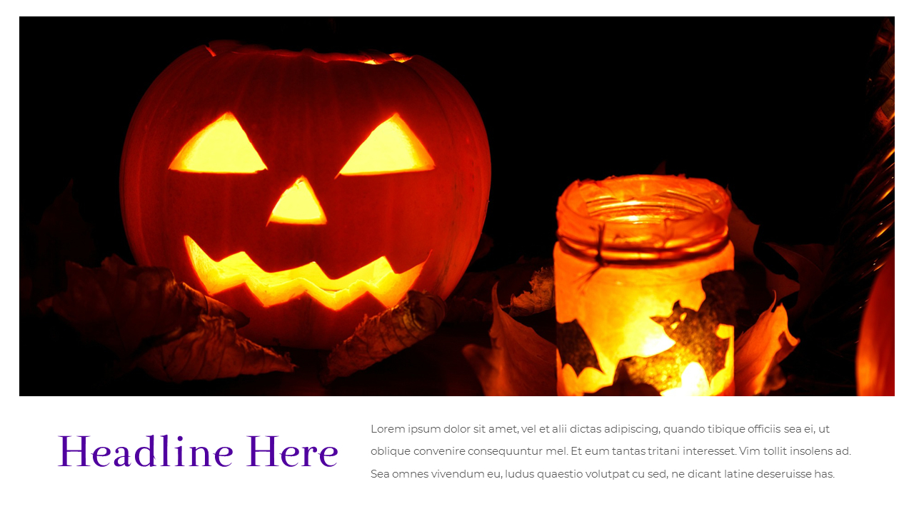 Halloween PPT Presentation Samples