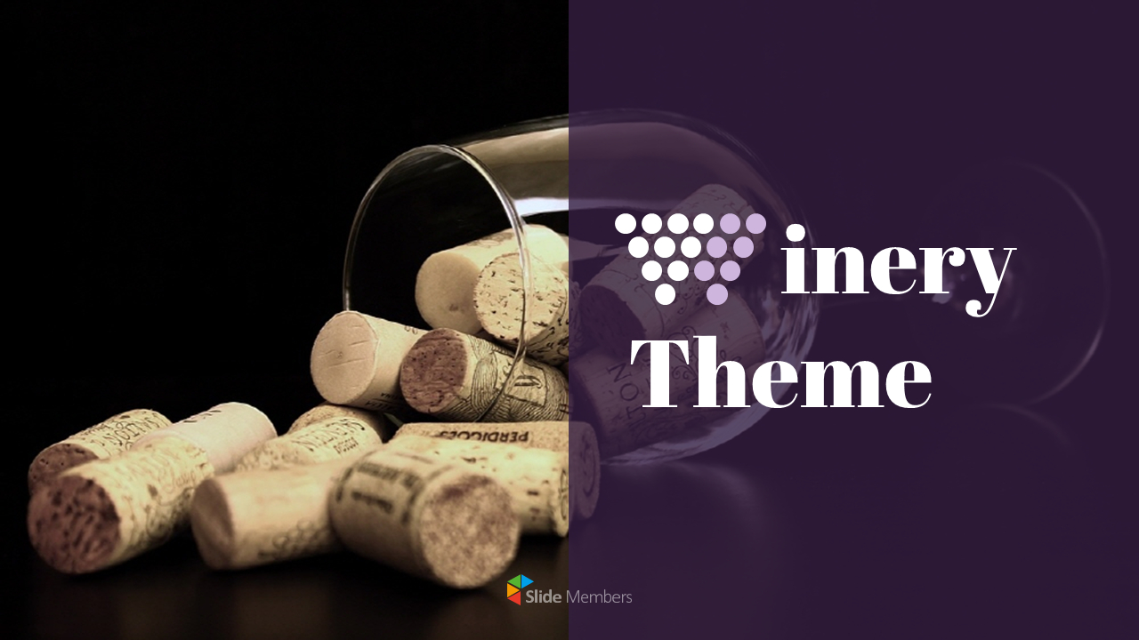 Winery PowerPoint Templates Design