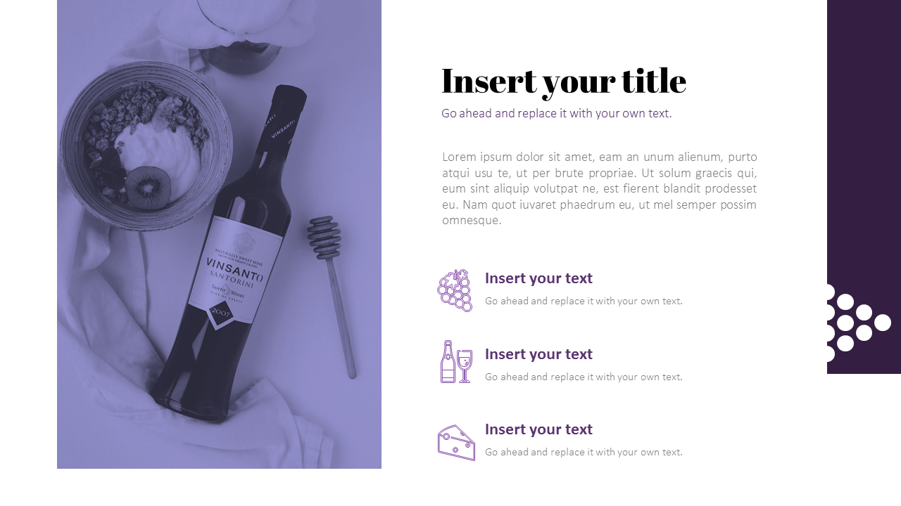 Winery PowerPoint Templates Design