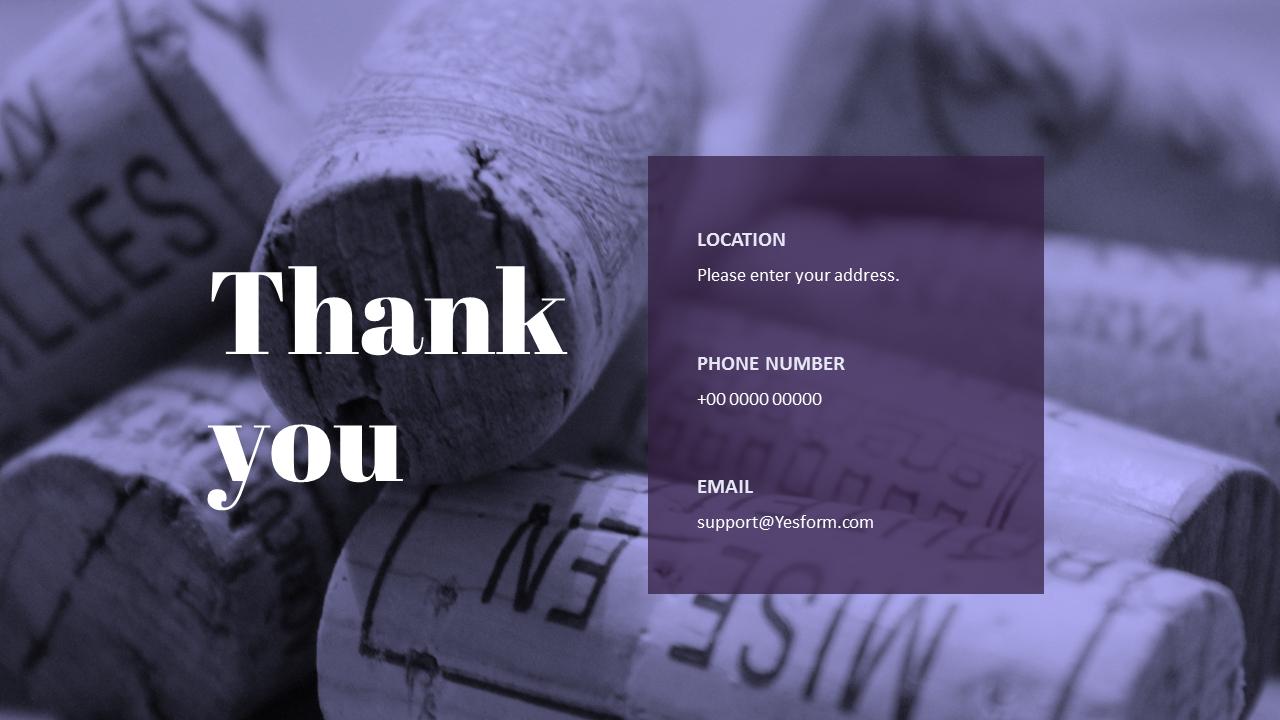 Winery PowerPoint Templates Design