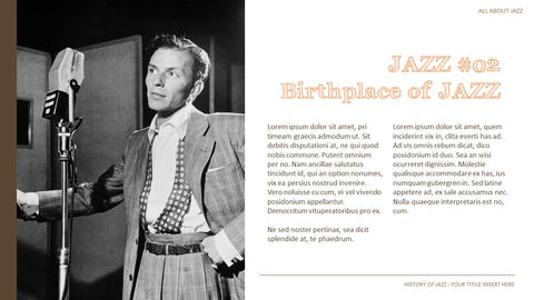 Todo sobre el JAZZ Muestras de presentaciones de PowerPoint