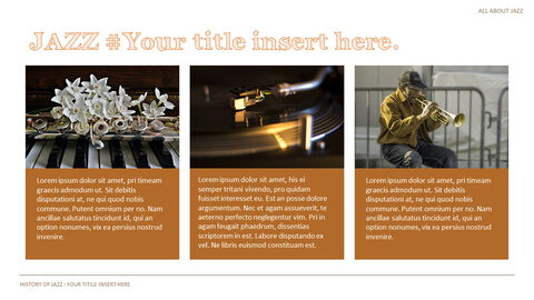 Todo sobre el JAZZ Muestras de presentaciones de PowerPoint