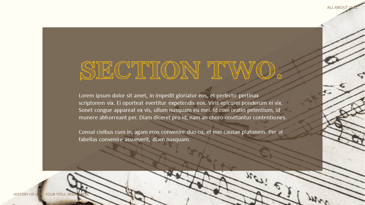 All about JAZZ PowerPoint Presentations Samples