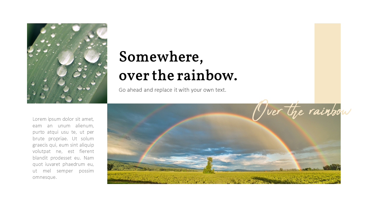 Rainbow PowerPoint Templates Multipurpose Design