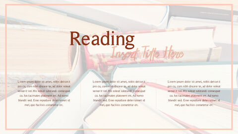Read a Book Day PowerPoint Design
