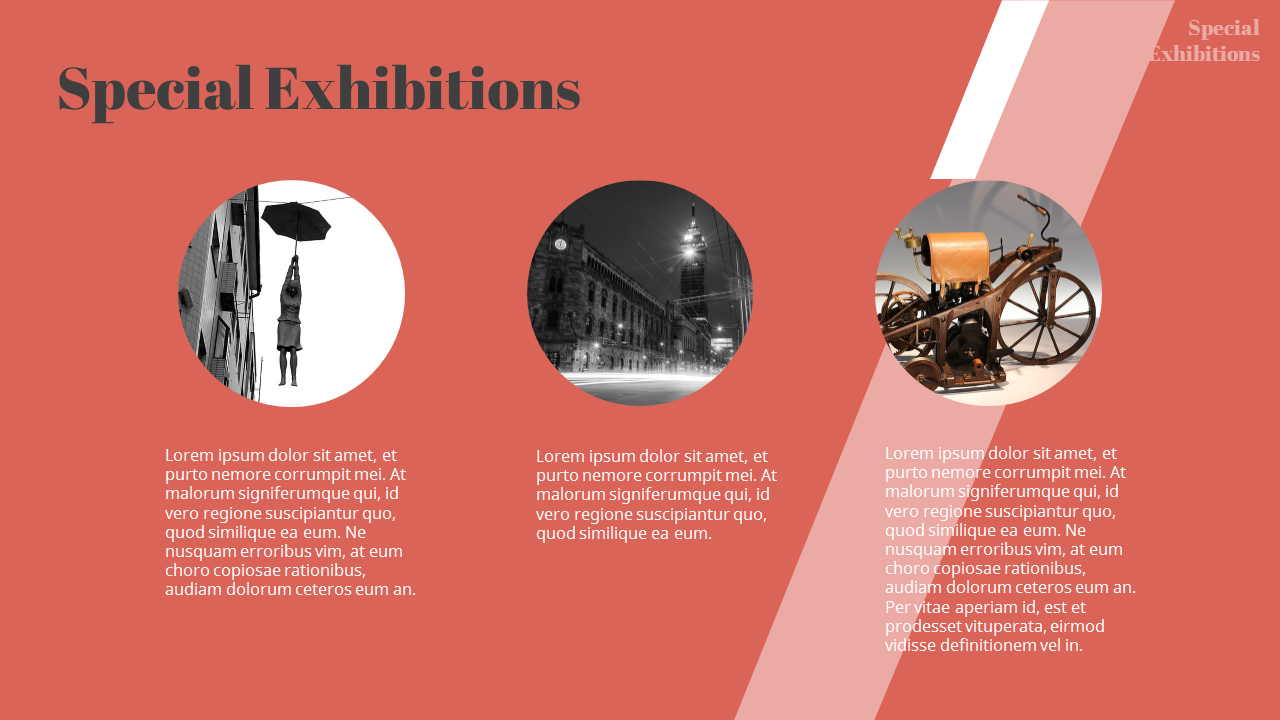 Special Exhibitions Presentation Templates