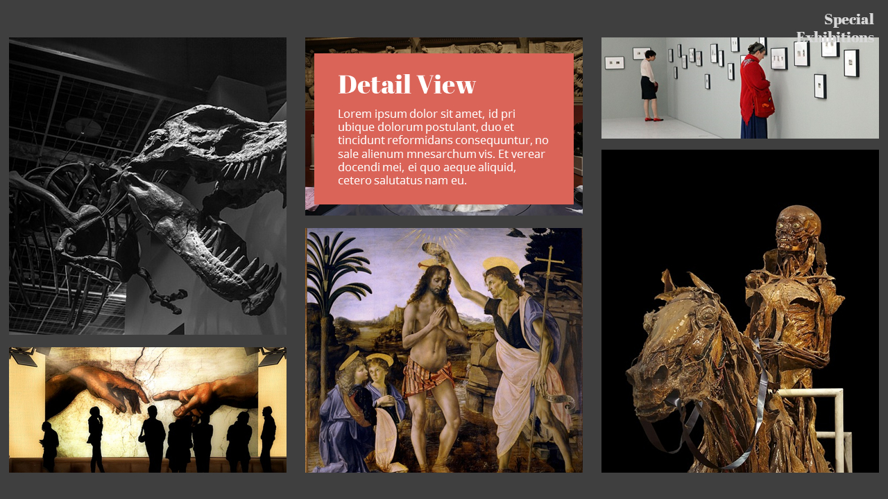 Special Exhibitions Presentation Templates