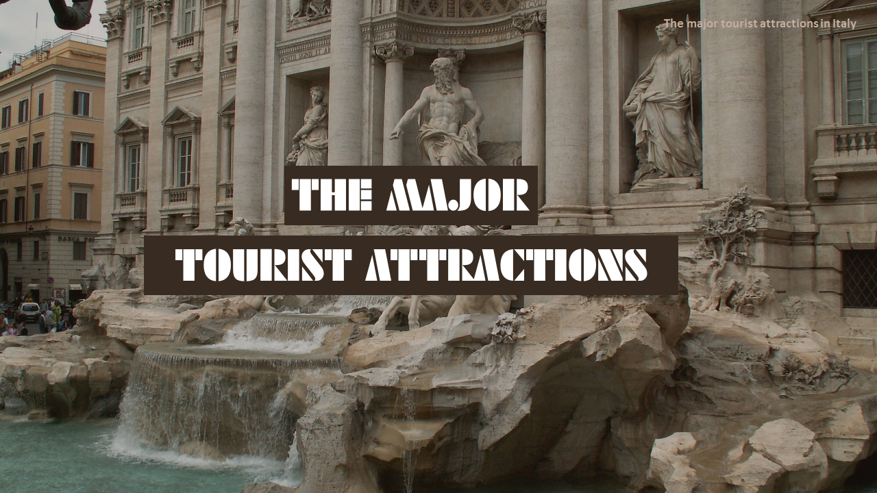 The Major Tourist Attractions In Italy Theme PPT Templates