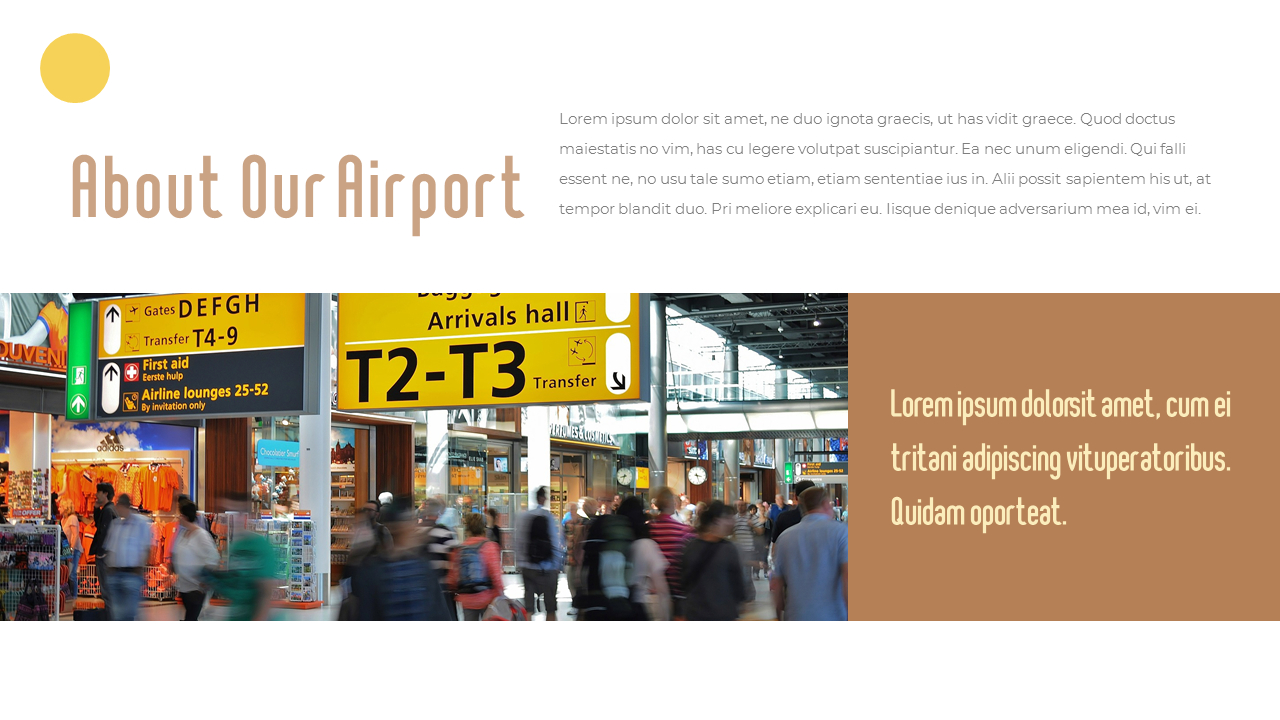 Airport Theme PPT Templates