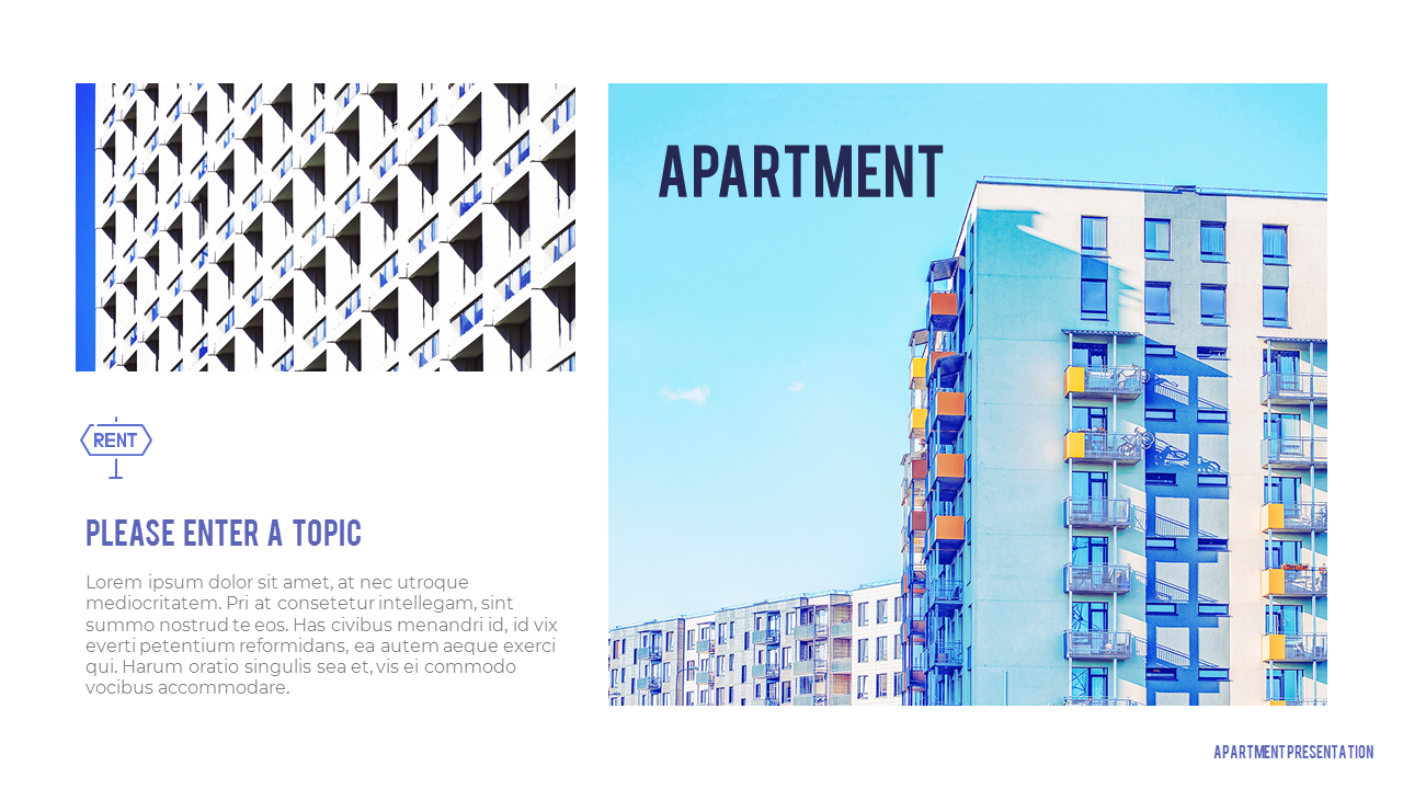 Apartment Easy PowerPoint Design