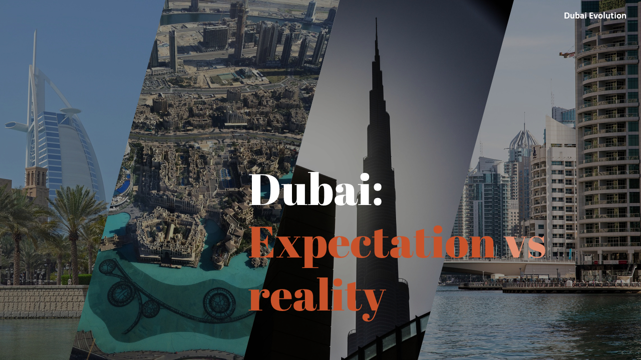 Dubai Evolution PPT Background Images